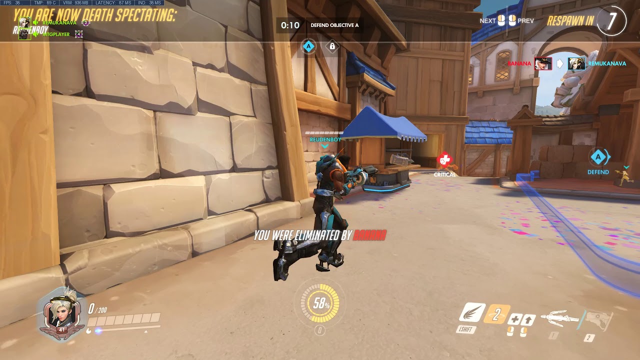 ow hero only challenge:mercy - YouTube