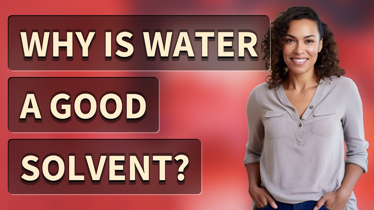 Why is water a good solvent? - YouTube