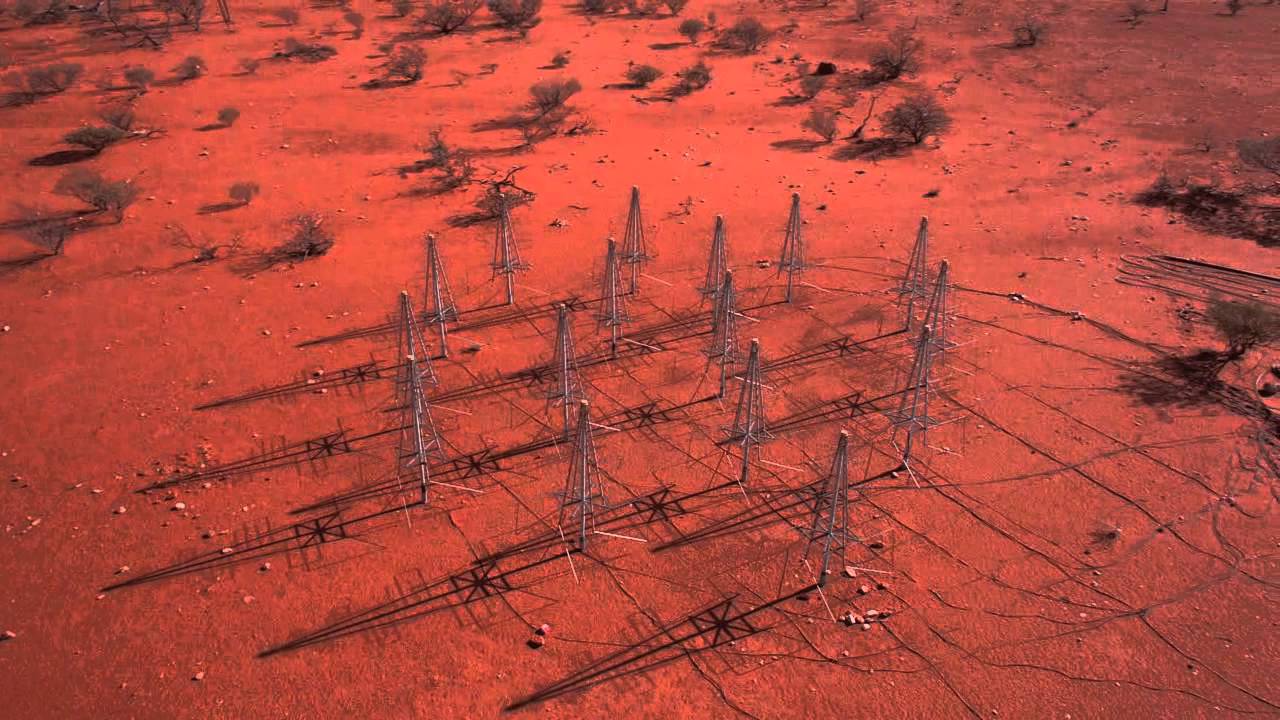 Aerial view of the Murchison Widefield Array (MWA): the Aperture Array ...