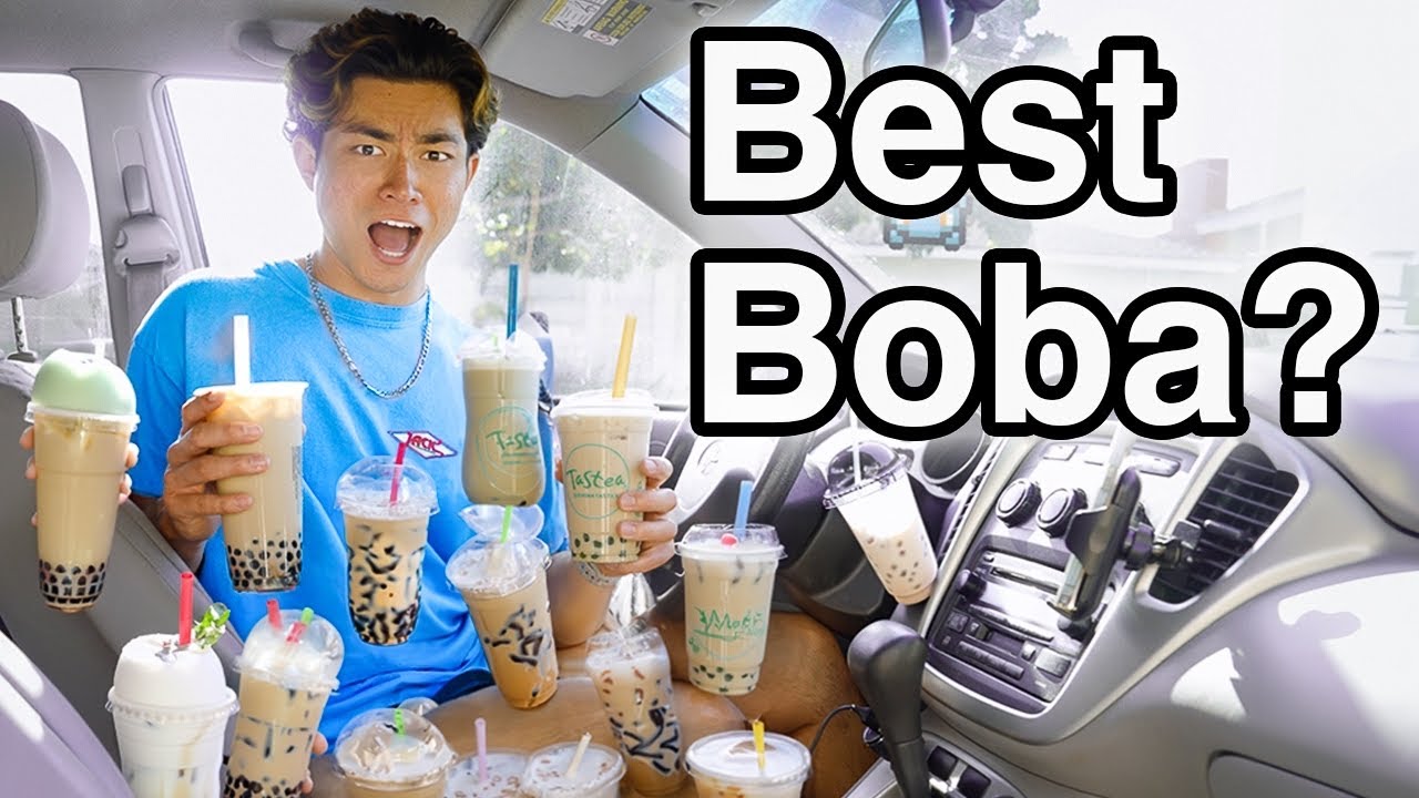 Trying Every Boba Shop In 24 Hours - YouTube