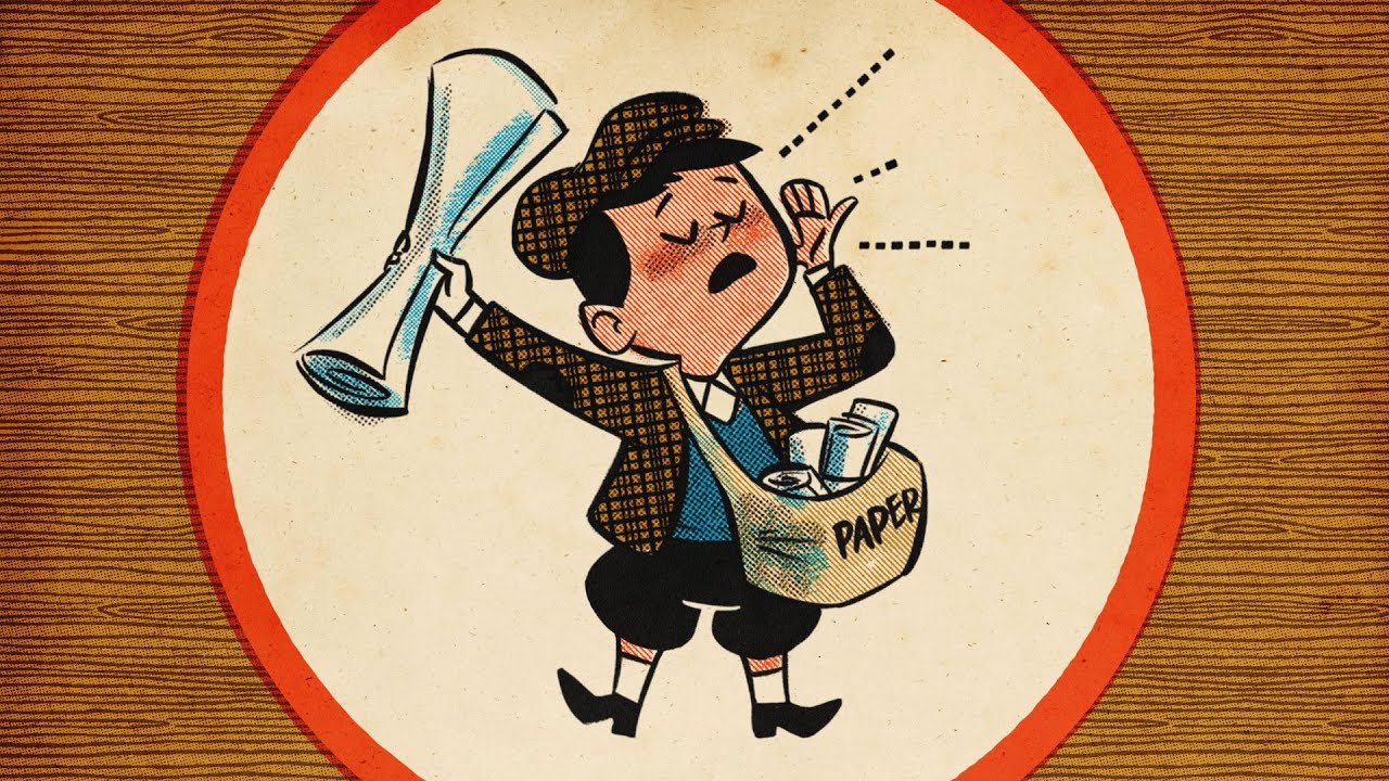 Paper Boy | Comic Book Paper Textures - YouTube