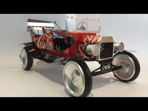 DIY: Vintage Car Soda Can - YouTube
