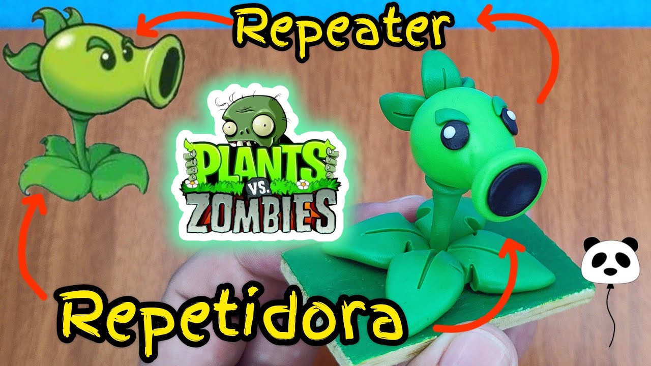 Repetidora - Repeater (🌻PLANTS VS ZOMBIES🧟) [pvz de plastilina] - YouTube