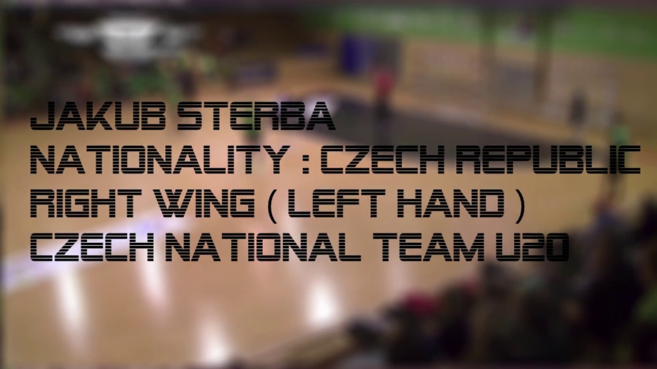 Handball player - Jakub Štěrba - YouTube