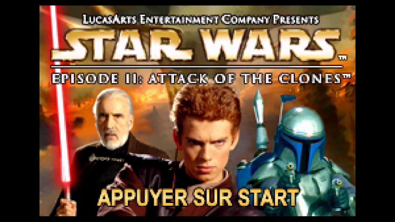 Star Wars Episode II : Attack of the Clones [FR] (GameBoy Advance, 2002 ...