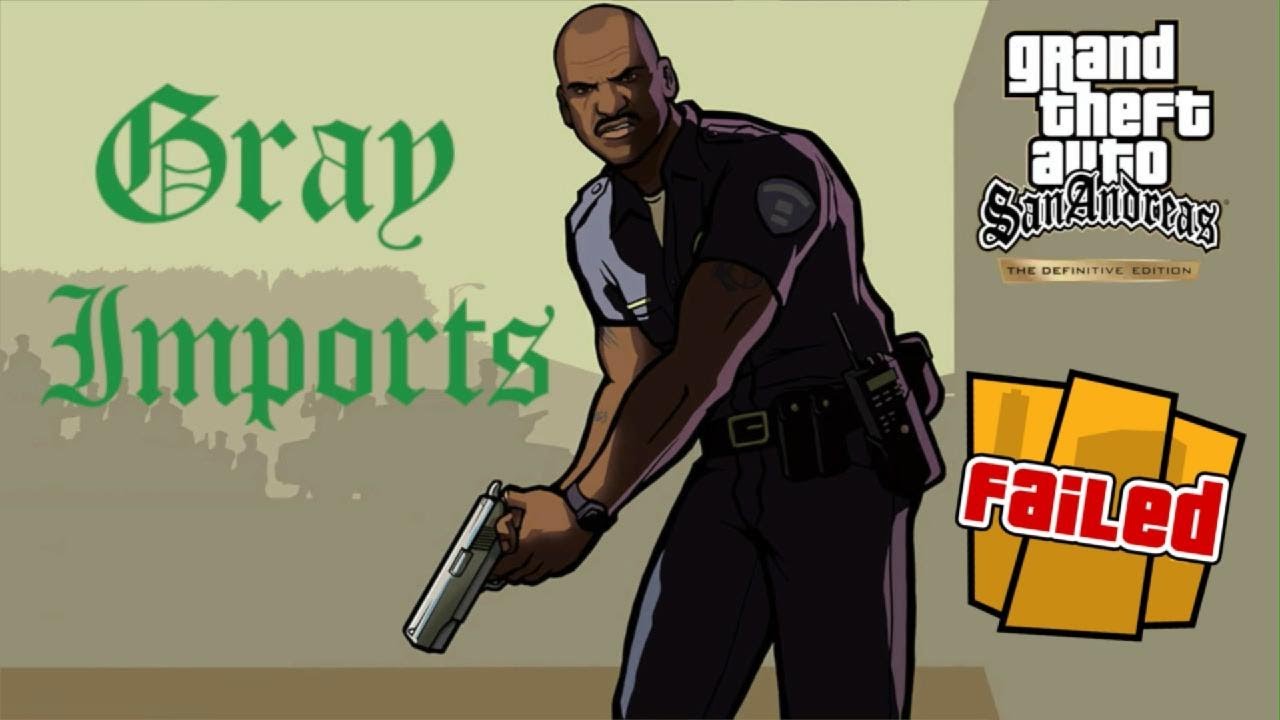 GTA San Andreas The Definitive Edition - Gray Imports - YouTube
