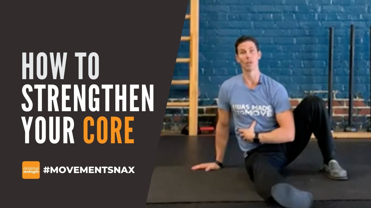 How to Strengthen Your Core - YouTube