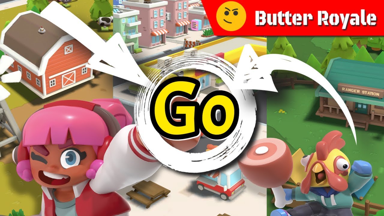 Lets Play Butter Royale (First View) From Apple Arcade in 4K - YouTube