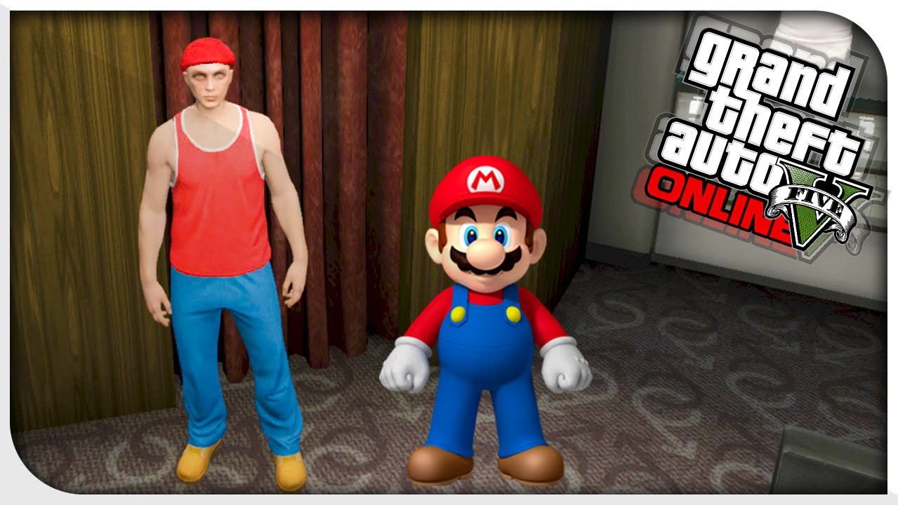 GTA 5 Online - Cool & Awesome Outfits #2 (Mario, The Mercenary ...
