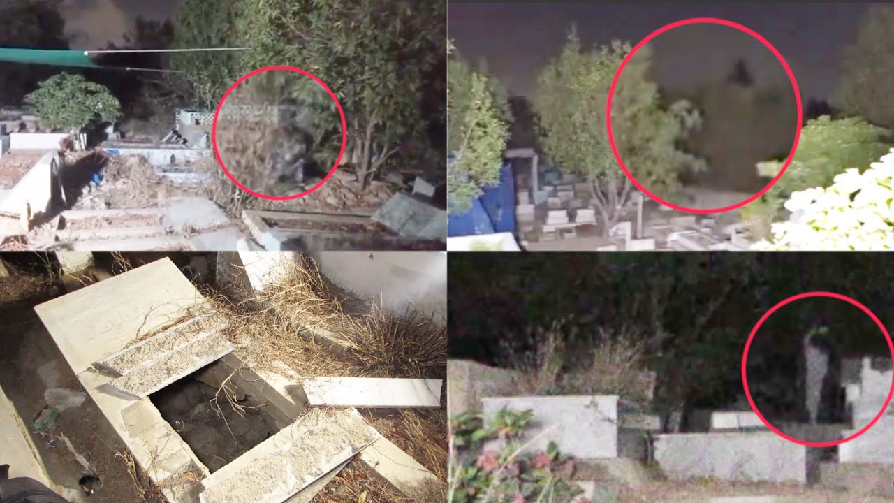Real Jinnat Caught in Graveyard | shamoon abbasi | Gizri Qabrustan ...