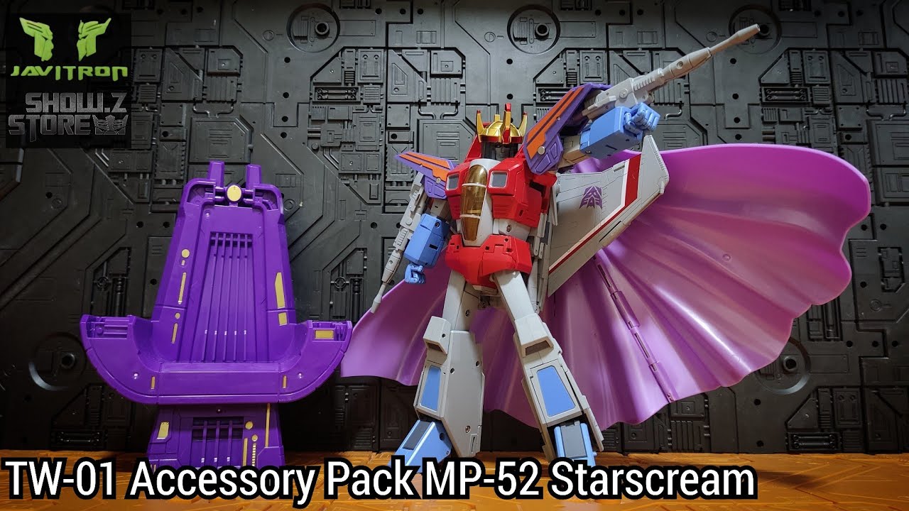 Review Transformers 4th Party TW-01 Accessory Pack MP-52 Starscream ...