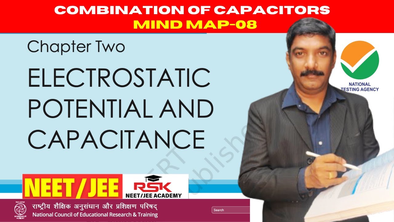 Mind Map 08-NCERT | Electrostatic Potential and Capacitance | physics ...