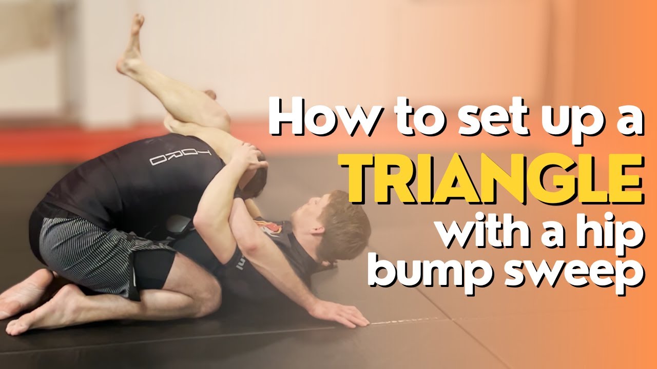 Triangle Setup with a Hip Bump Sweep - YouTube