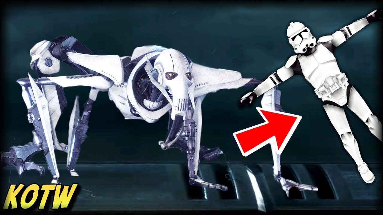 11 BEST GENERAL GRIEVOUS KILLS - Star Wars Battlefront 2 Best Kills of ...