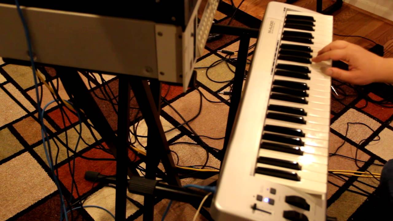"Two Hills" - Deep House with DrumTraks, TX81z, M1Rex, MKS-50 - YouTube