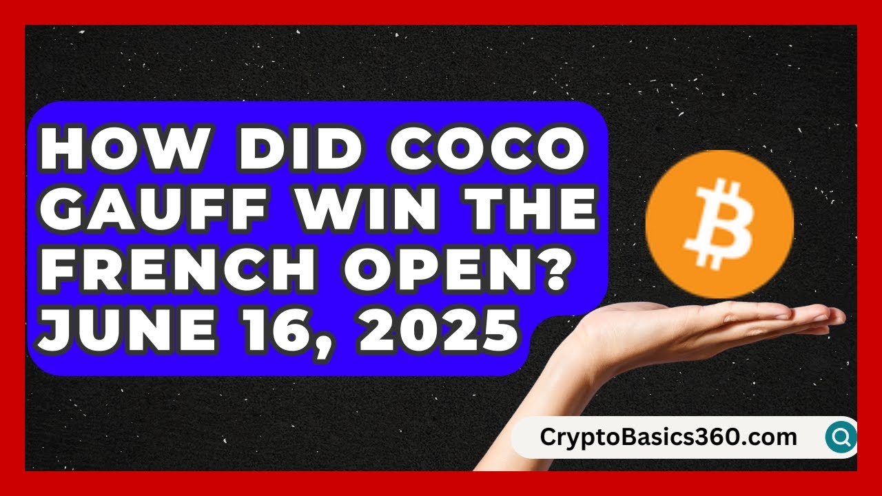 How Did Coco Gauff Win the French Open? June 16, 2025 | Epic Sports ...