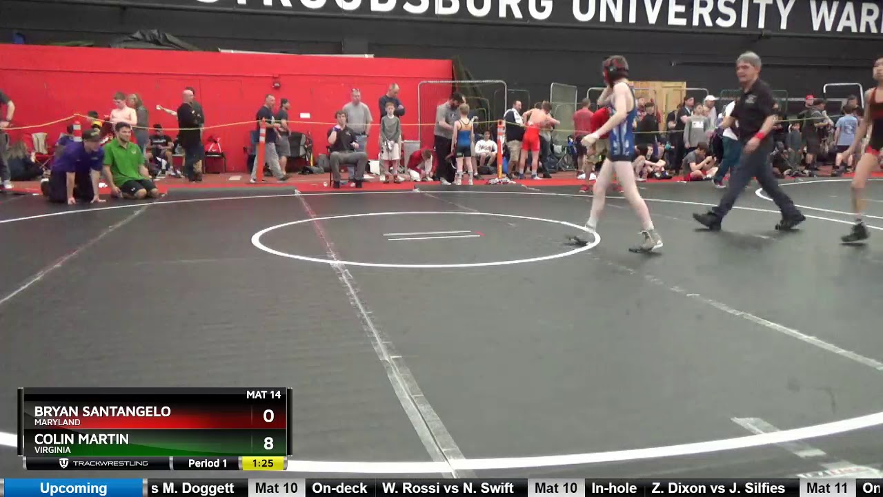 14U 77 Bryan Santangelo Maryland Vs Colin Martin Virginia - YouTube