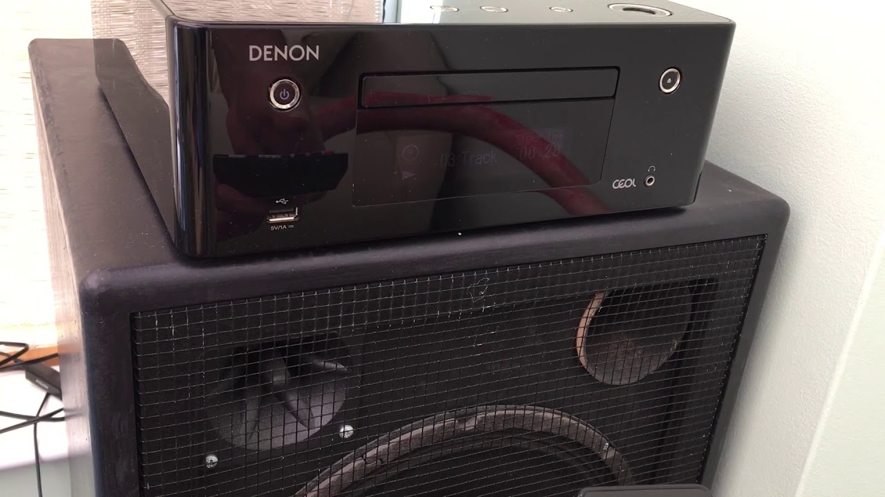 Denon CEOL RCD-N9 operation - YouTube