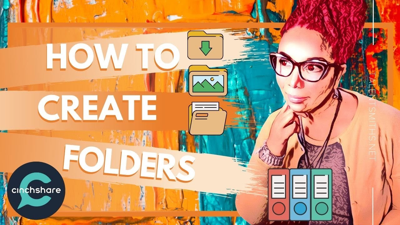 How to create folders and subfolders CinchShare. - YouTube
