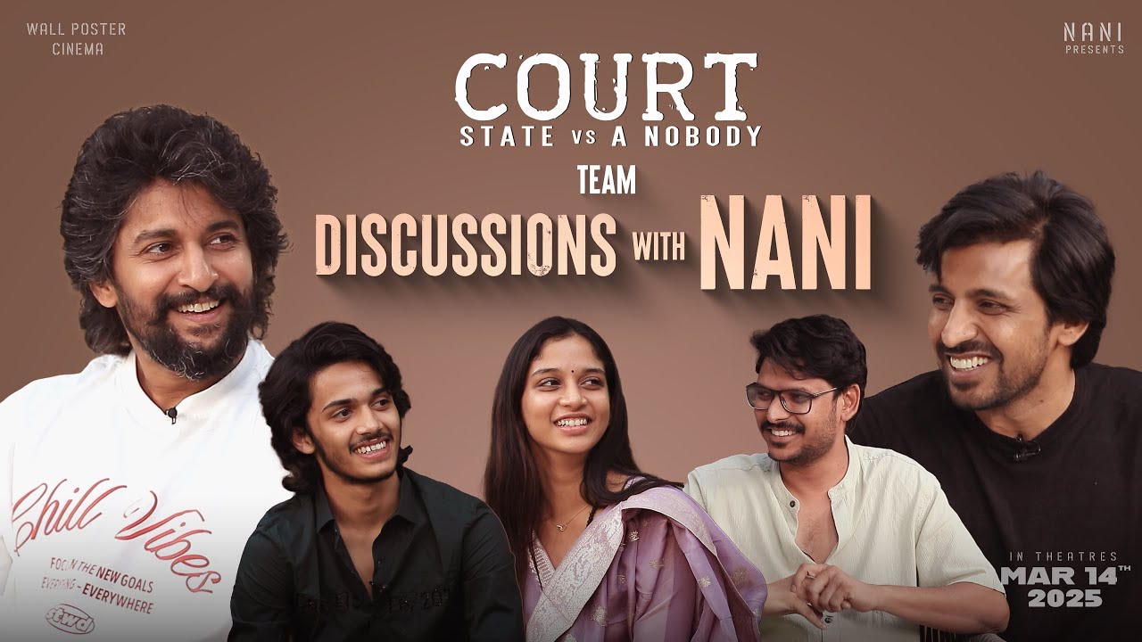 Court Movie Team Interview With Nani | Priyadarshi | Ram Jagadeesh ...
