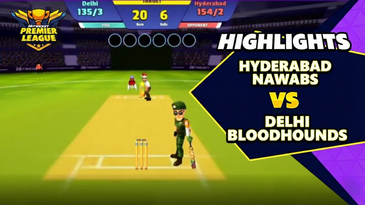 Delhi vs Hyderabad | Match Highlights | HPL - YouTube
