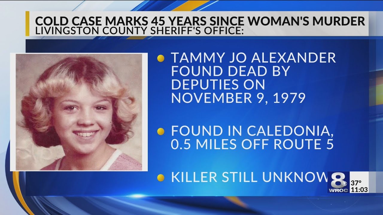 Deputies ask for help with investigation of the Tammy Jo Alexander cold case on 45th anniversary ...