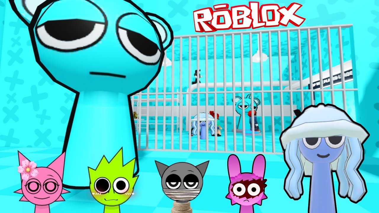 Sprunki Aurelia Played Sprunki Sky Prison Run Obby in ROBLOX ...