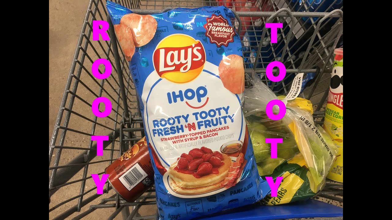 Let's try Lays IHOP Rooty Tooty Fresh n Fruity Strawberry topped ...
