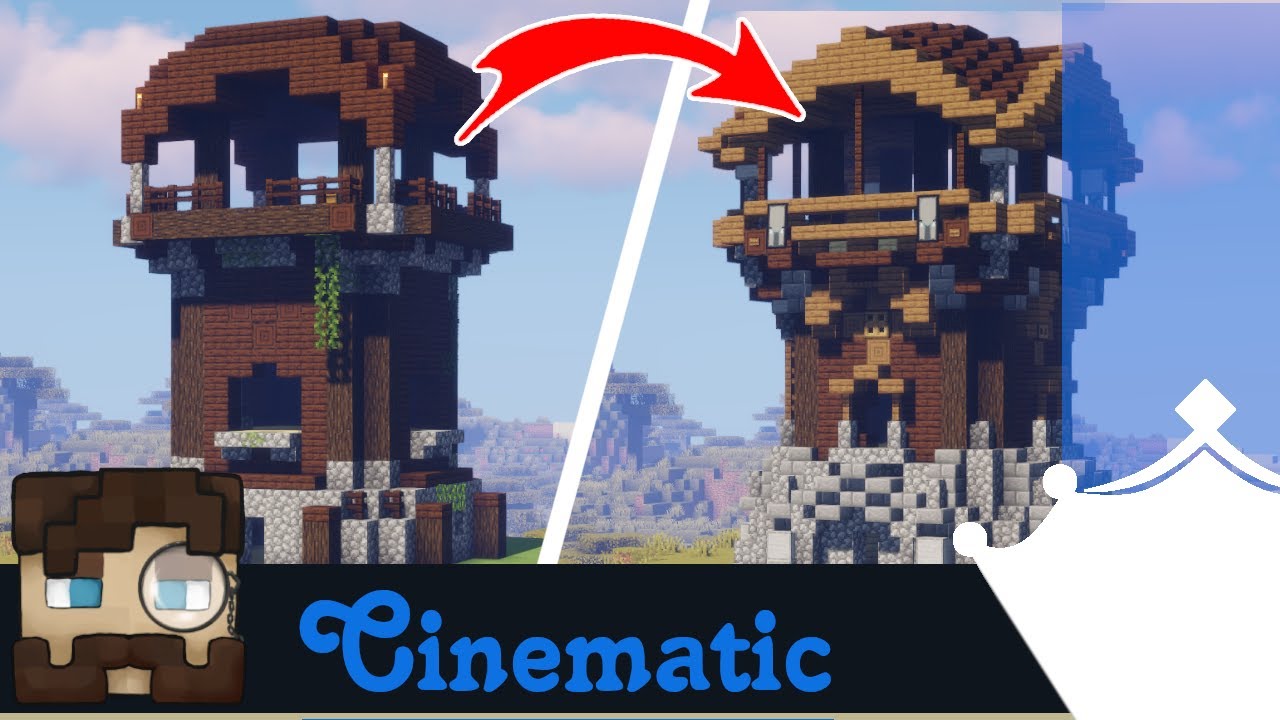 Pillager Outpost UPGRADE - Minecraft transformation Cinmatic - Vanilla ...