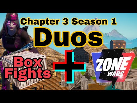 PUBLIC Duo Boxfight Zonewars Fortnite Creative Map - Chapter 3 Season 1 with SLIDING
