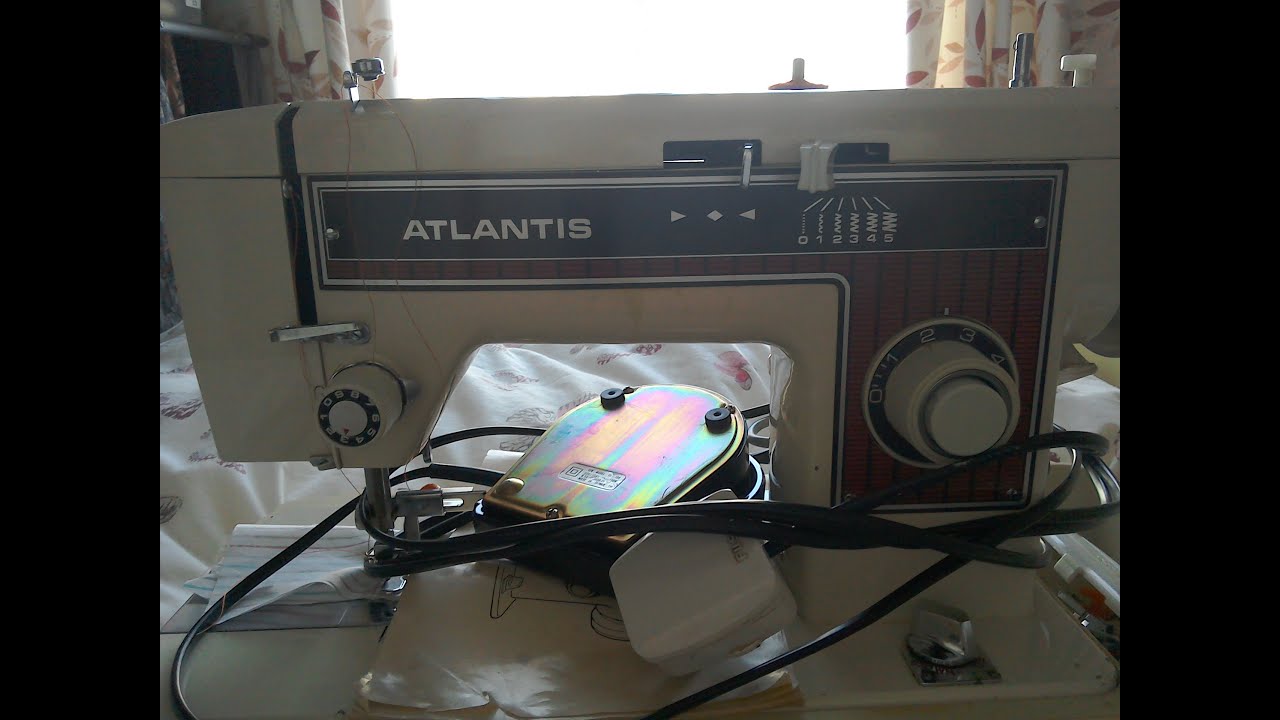 Atlantis Toyota cleaning and Oiling Sewing Machine - YouTube