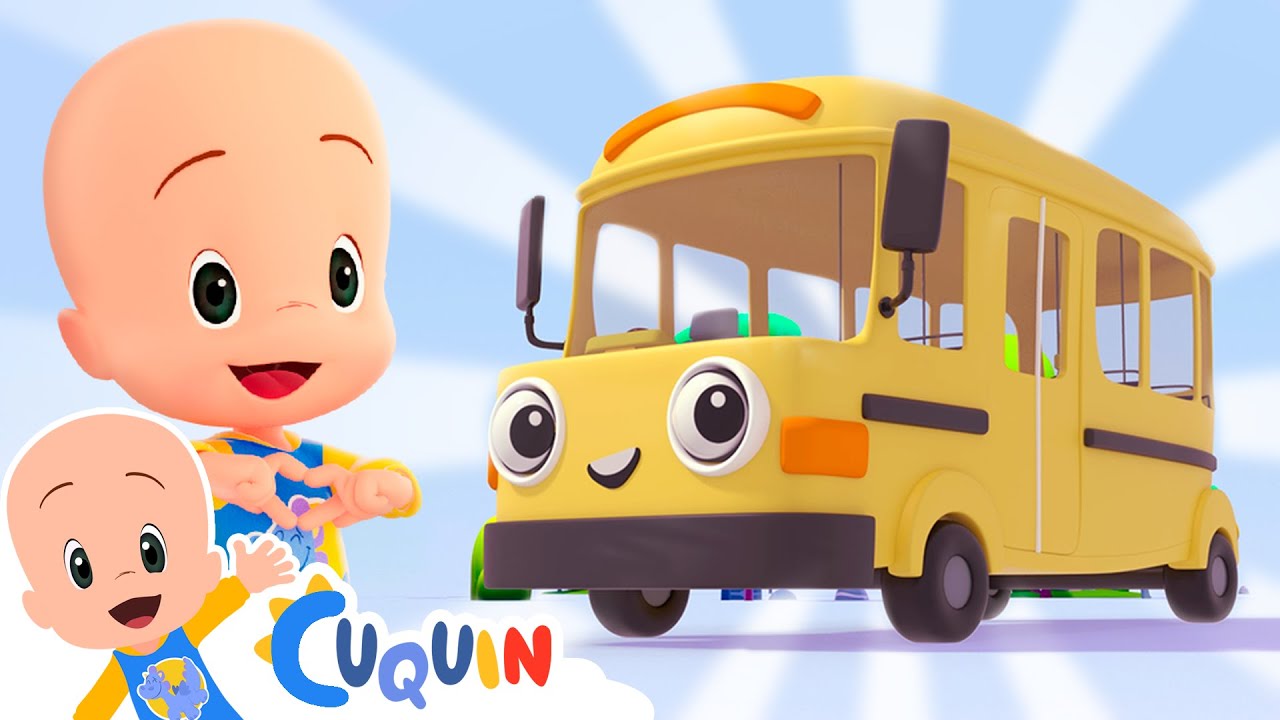 Baby bus, Sister bus, brother Bus... | Cleo and Cuquin Nursery Rhymes ...