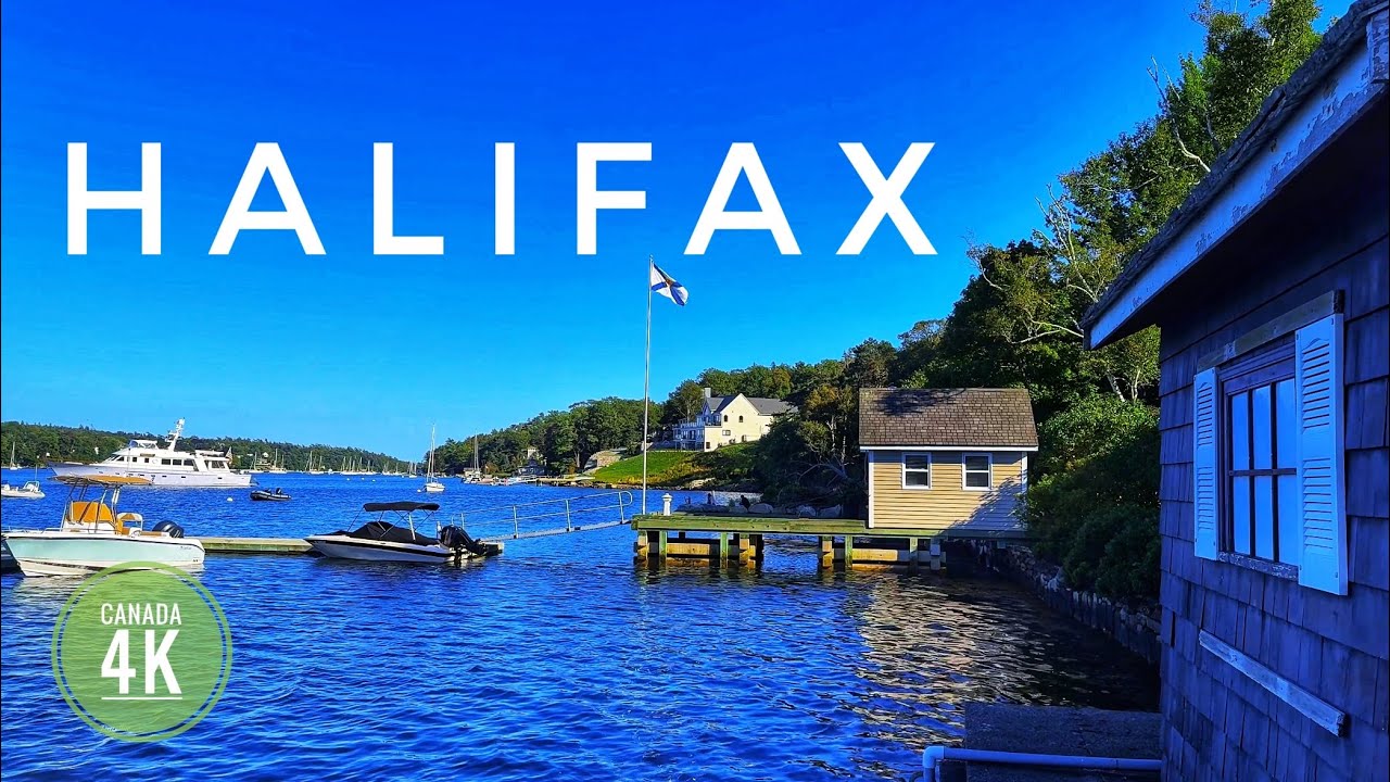 Sunny Evening in Halifax Canada 🇨🇦 | Sir Sandford Fleming Park | 4K ...