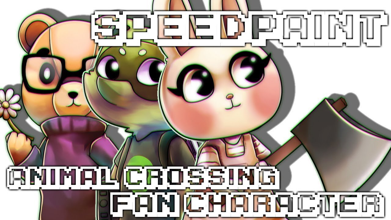 Animal crossing fan character 【By Mage】 - YouTube