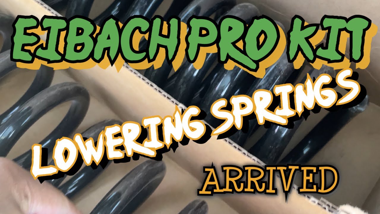 EIBACH PRO-KIT UNBOXING - YouTube