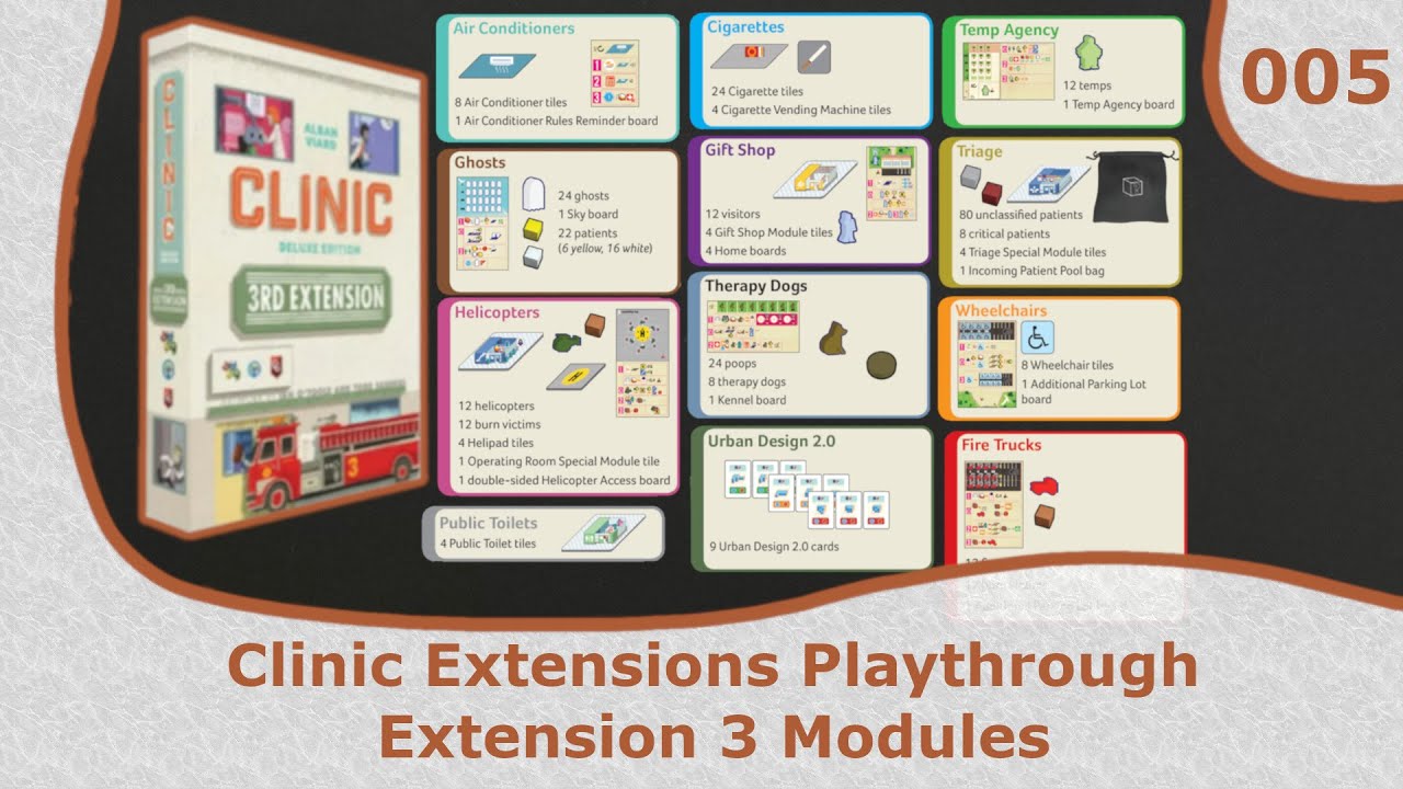 Extension 3 Modules Playthrough | 05 | Clinic Deluxe Edition Extensions ...