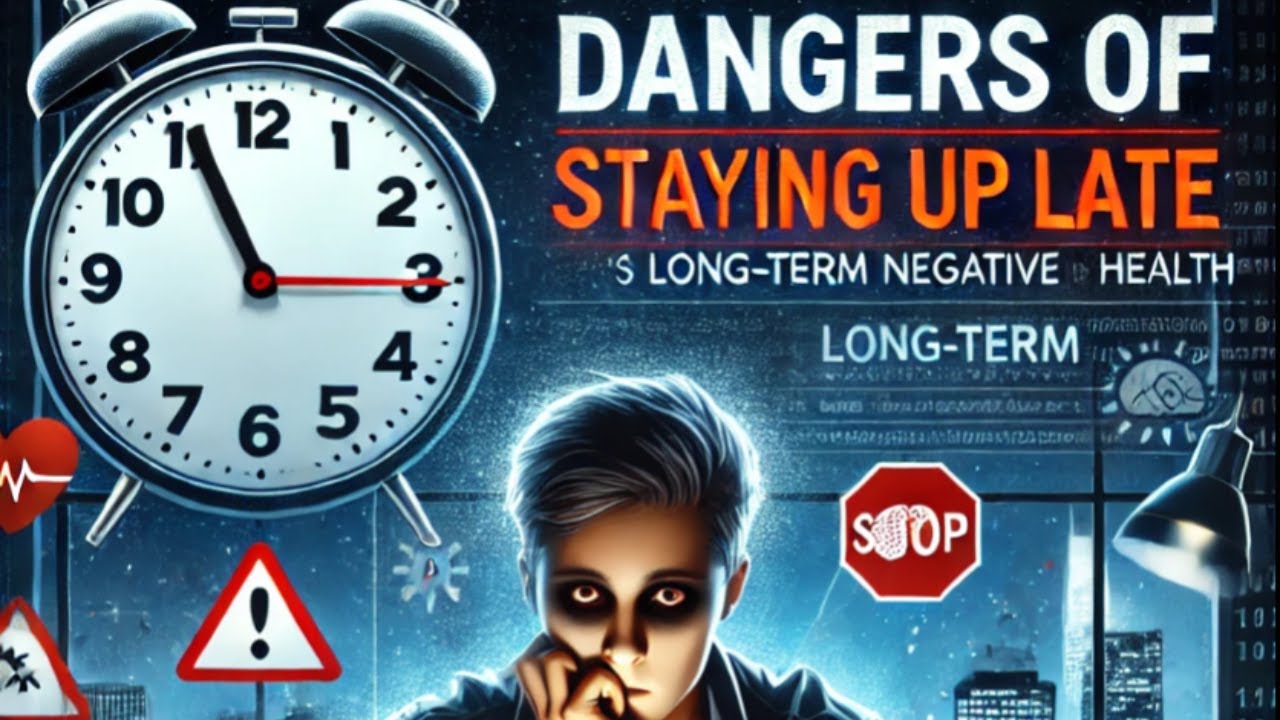 The Dangers of Late Nights - Staying up late - YouTube