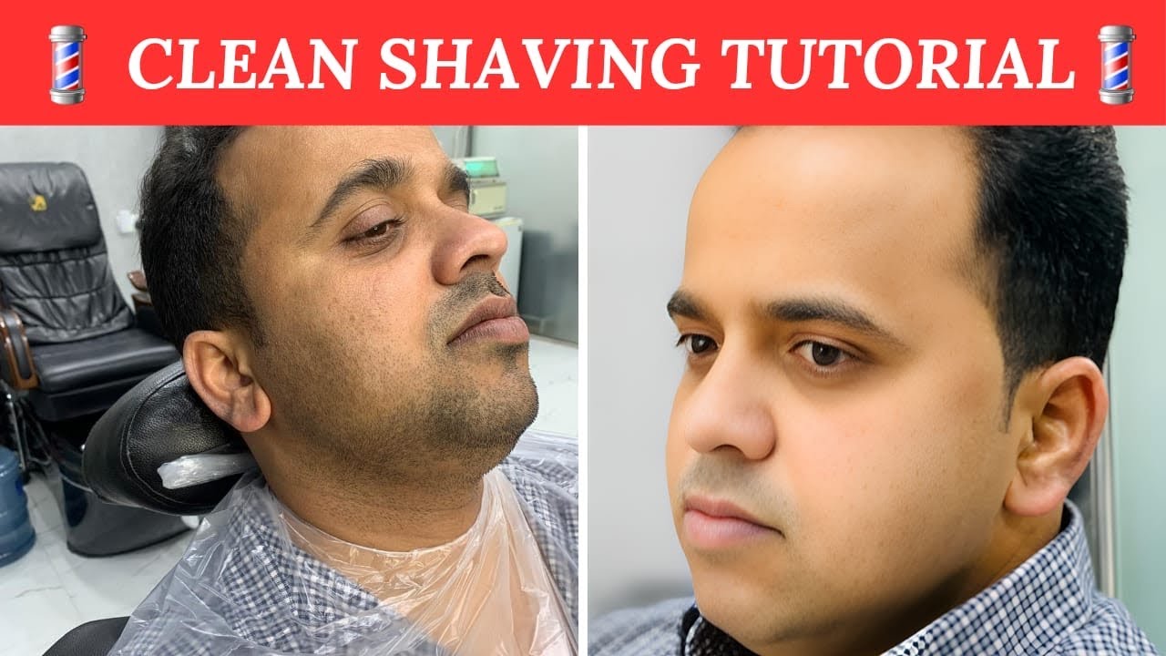 Achieve the Perfect Clean Shave: Step-by-Step Tutorial" #youtubevideo # ...