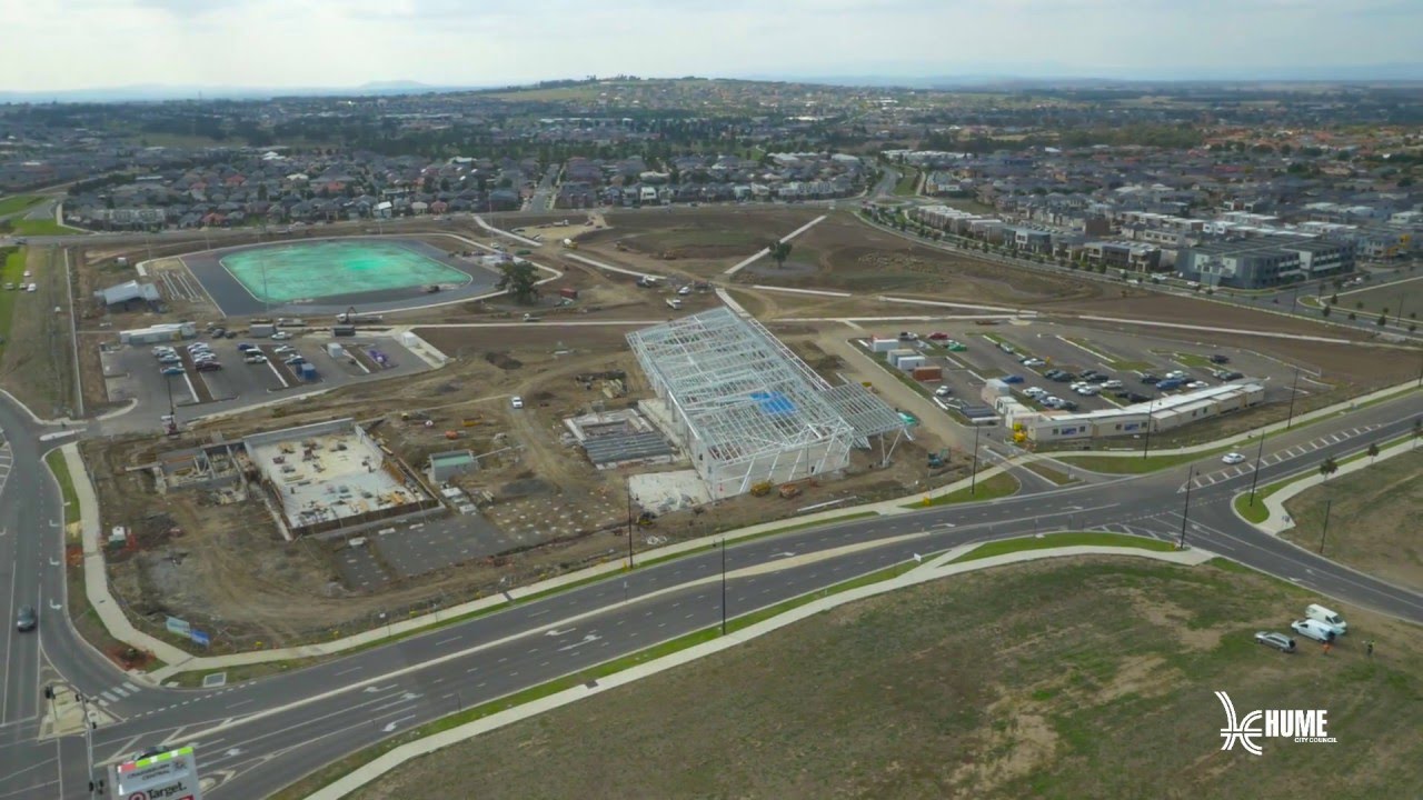Craigieburn Park - Aerial April 2016 - YouTube