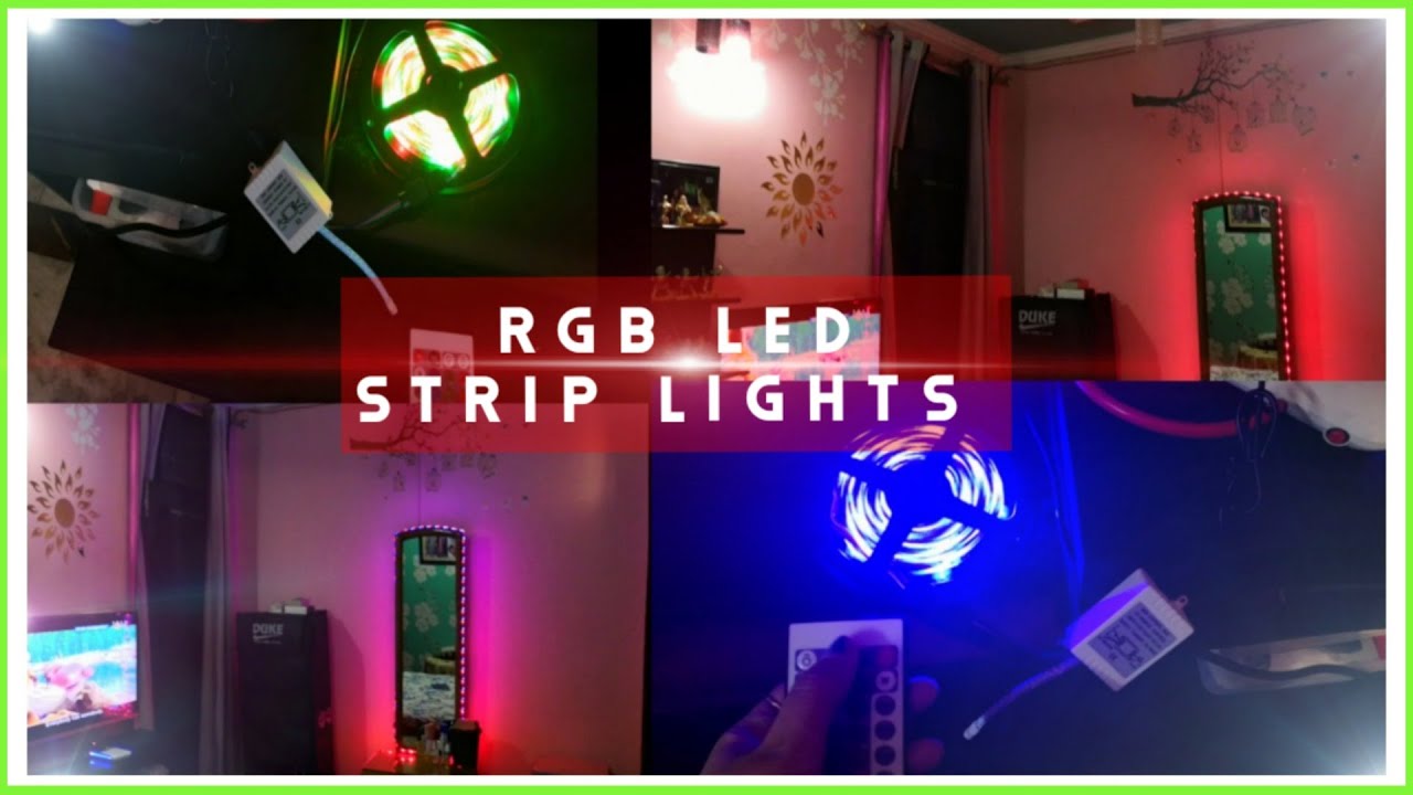 LED Strip Light | RGB LED strip light unboxing | LED Strip lights ...