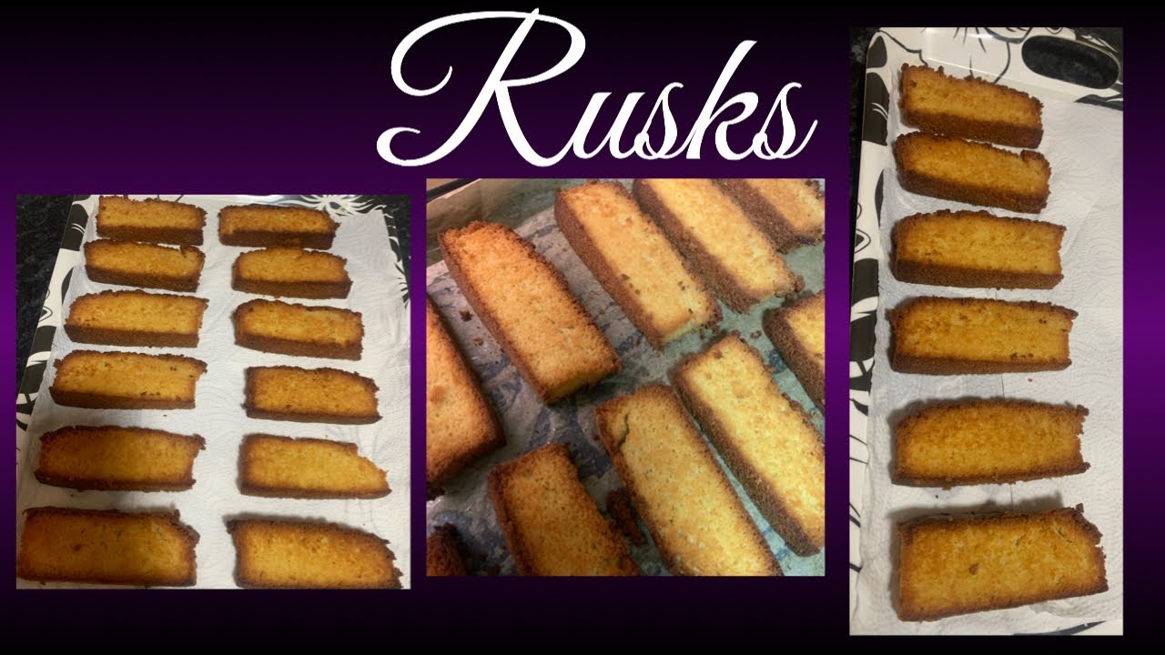 Rusks | Cake rusks recipe - YouTube