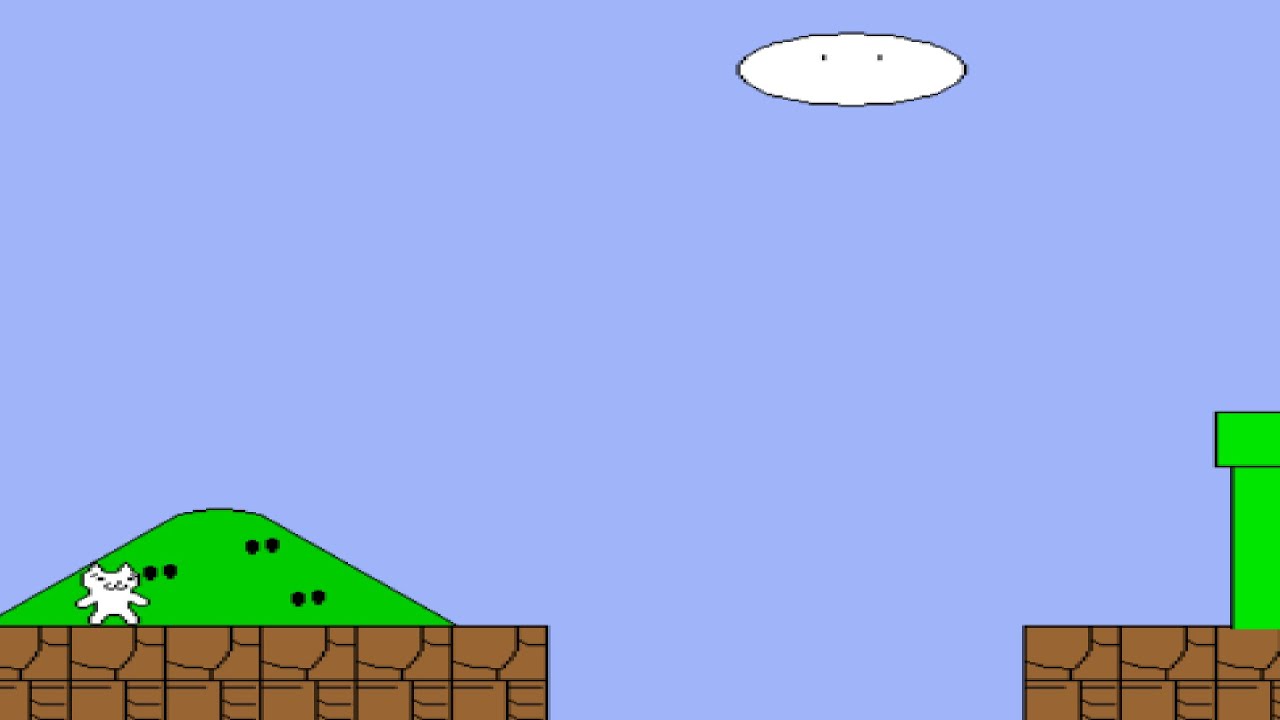 Syobon Action Speedrun | LVL 2-2 | 31.902s - YouTube