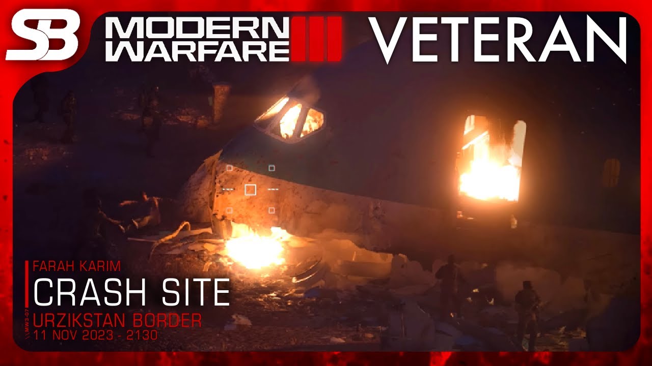 MW3 Crash Site Veteran Walkthrough (COD Modern Warfare 3 Veteran Crash ...