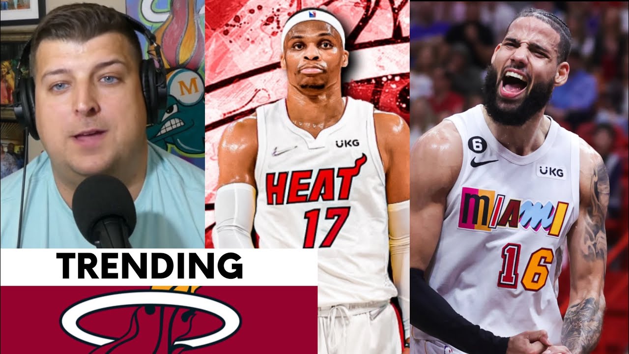 BREAKING!! Miami Heat Interview, SIGN Russell Westbrook, Caleb Martin ...