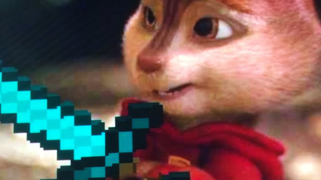 Alvin The Chipmunk Playing Minecraft - YouTube