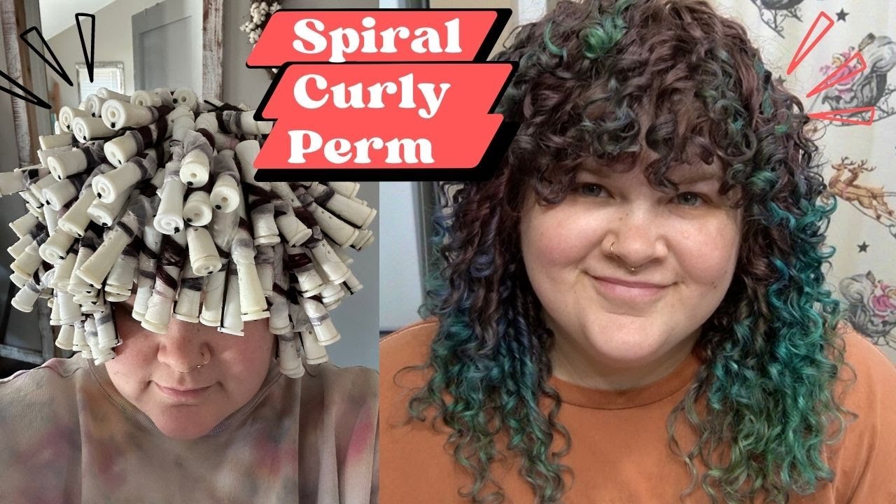 White Rod Spiral Perm - YouTube