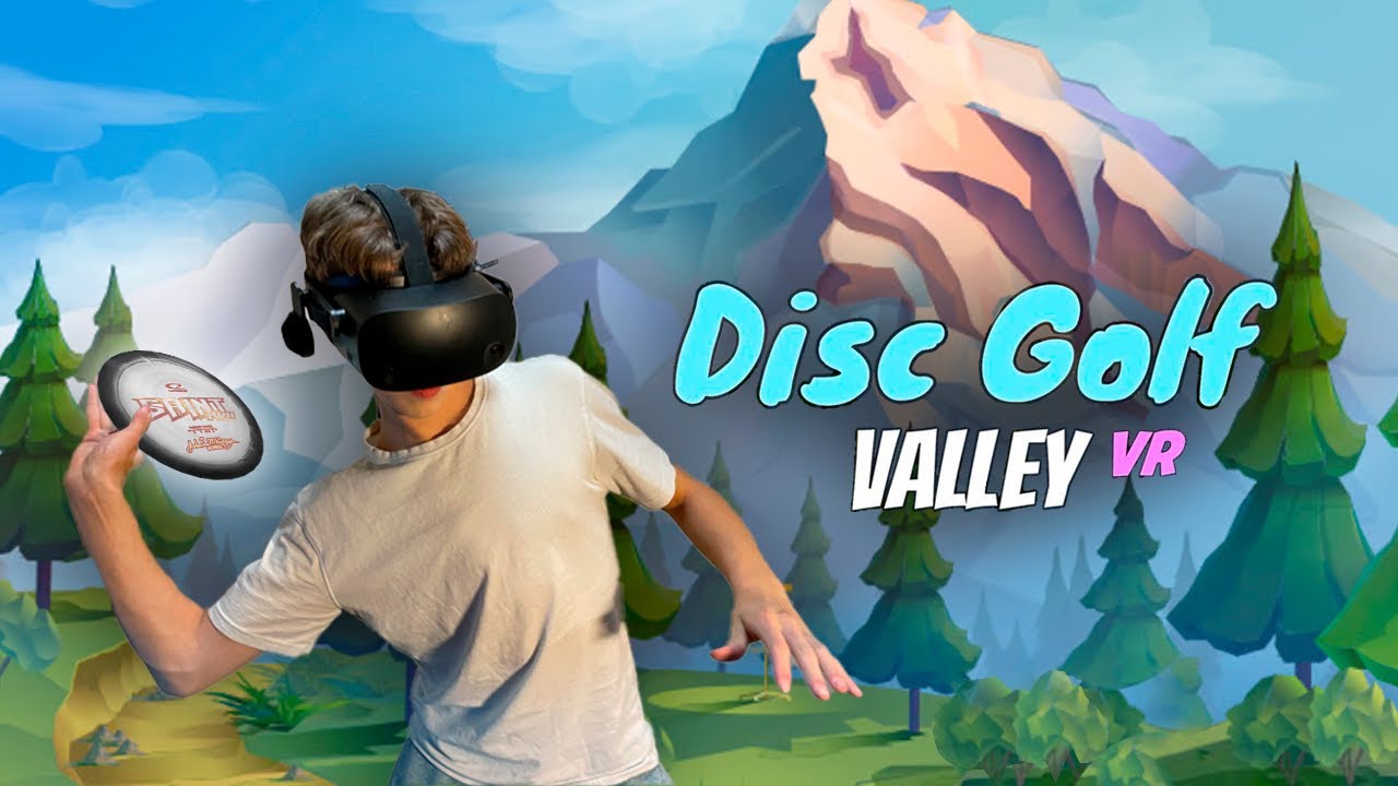 Frisbeegolfia Virtuaalitodellisuudessa!! | Disc Golf Valley VR - YouTube