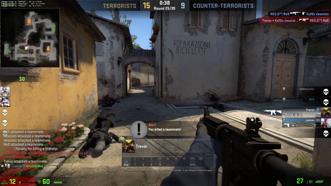 CS:GO Funny Teamkill - YouTube