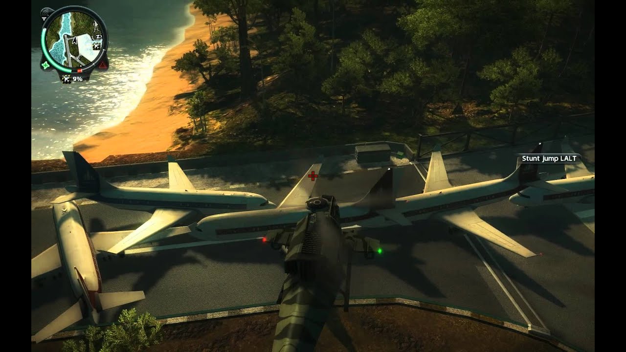 Just Cause 2 - traffic control fail - YouTube