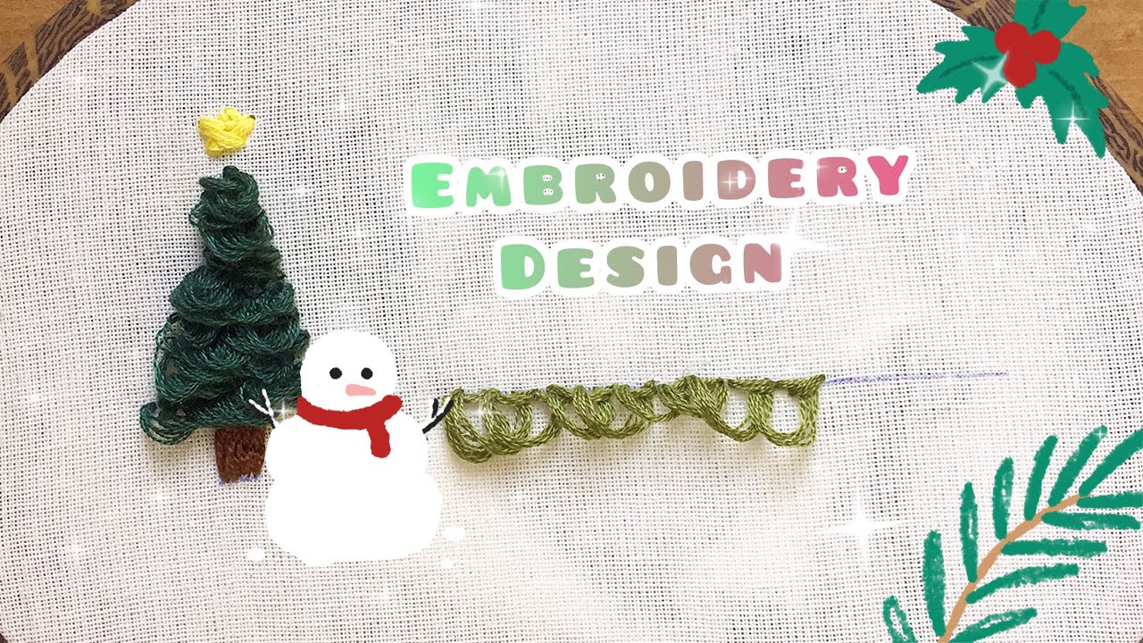 "Embroidery Breakdown: Step by Step Instruction" - YouTube